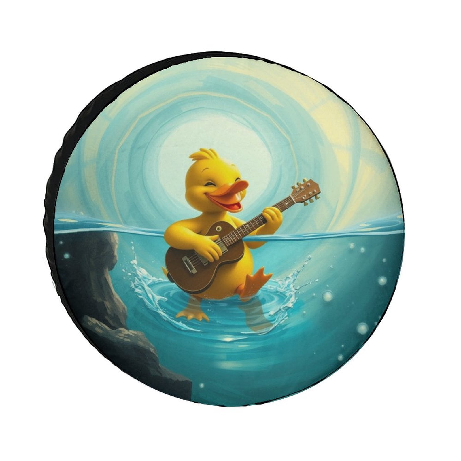 Rubber Duck Spare Tire Cover Dust-Proof Wheel Tire Cover Fit Trailer ...