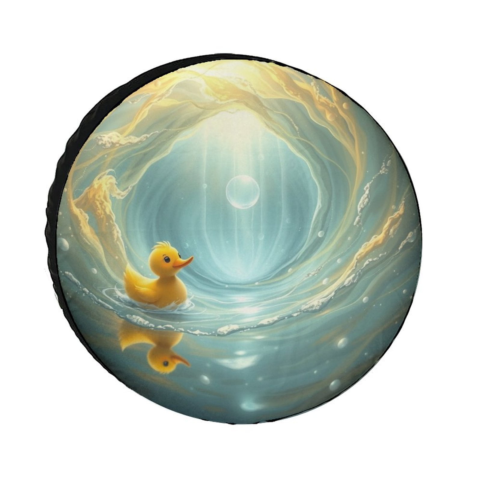 Rubber Duck Spare Tire Cover Dust-Proof Wheel Tire Cover Fit Trailer ...