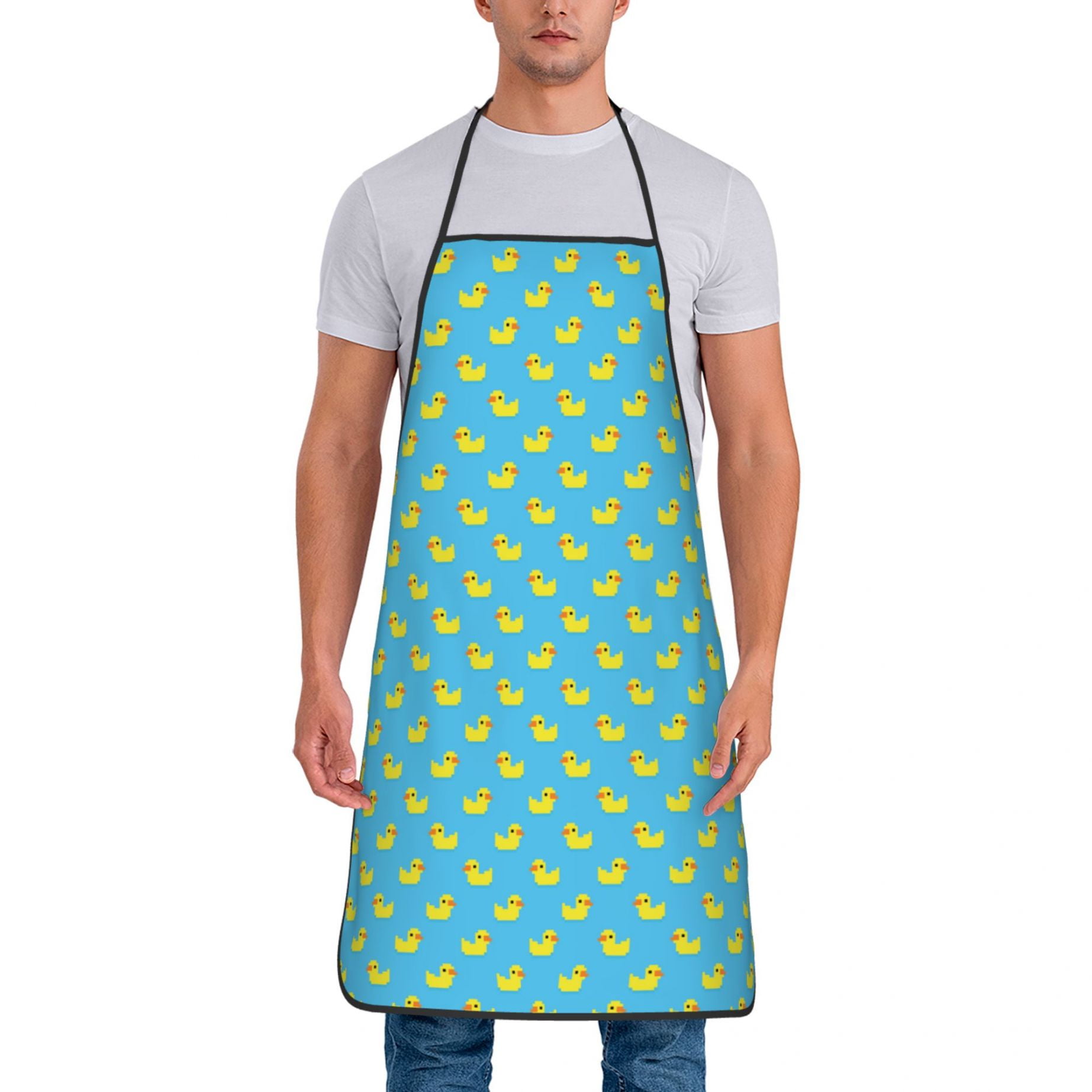Rubber Duck Swimming (5) Aprons for Women Men Waterproof Apron Kitchen ...
