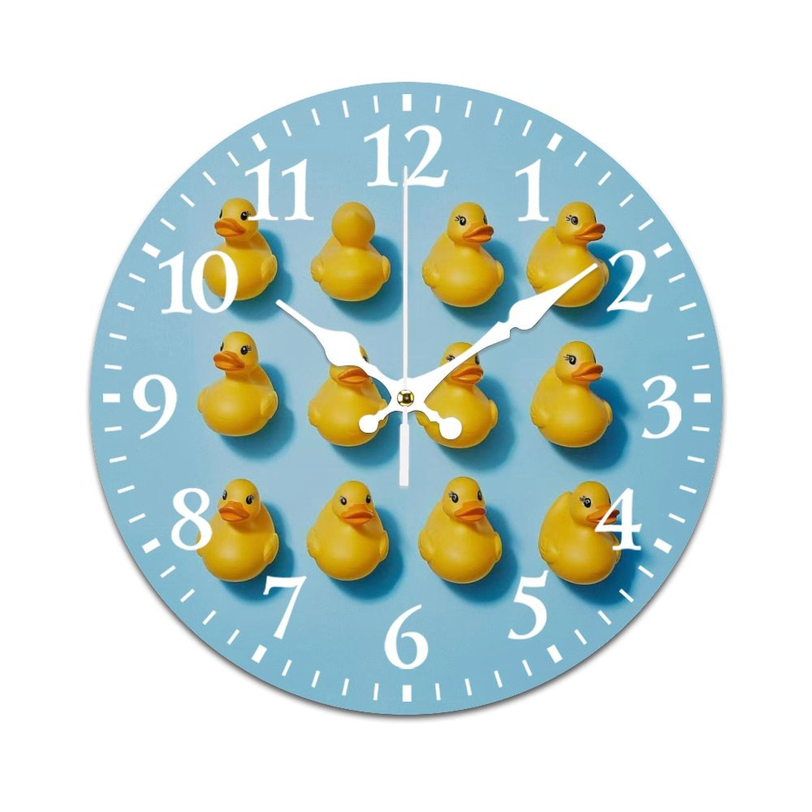 Rubber Duck Wall Clock Modern Design Clocks Wall Hanging Home Office ...