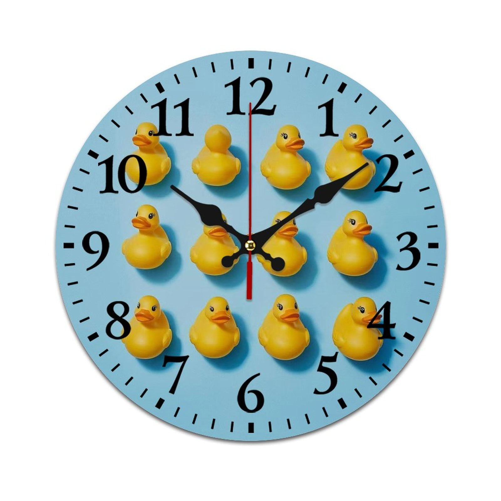 Rubber Duck Wall Clock Modern Design Clocks Wall Hanging Home Office ...