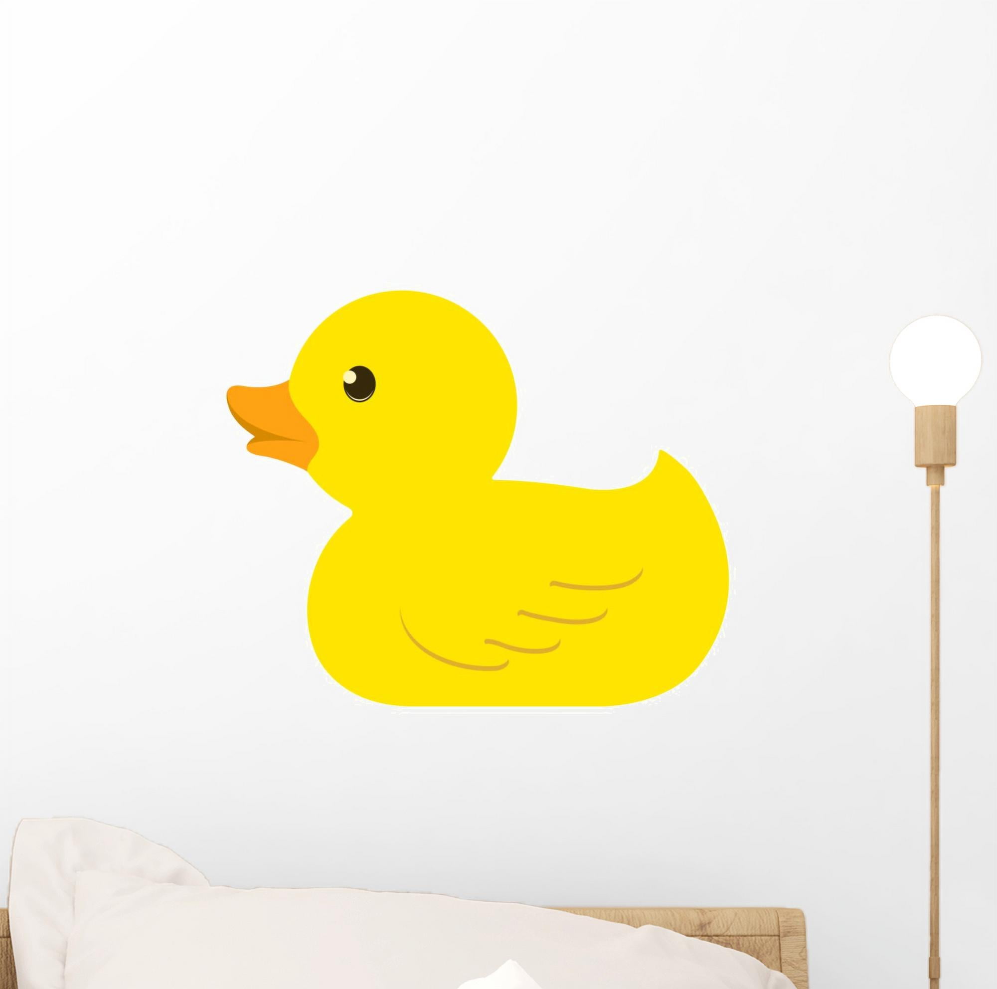 Rubber Duck Wall Decal Mural by Wallmonkeys Peel and Stick Graphic (12 ...