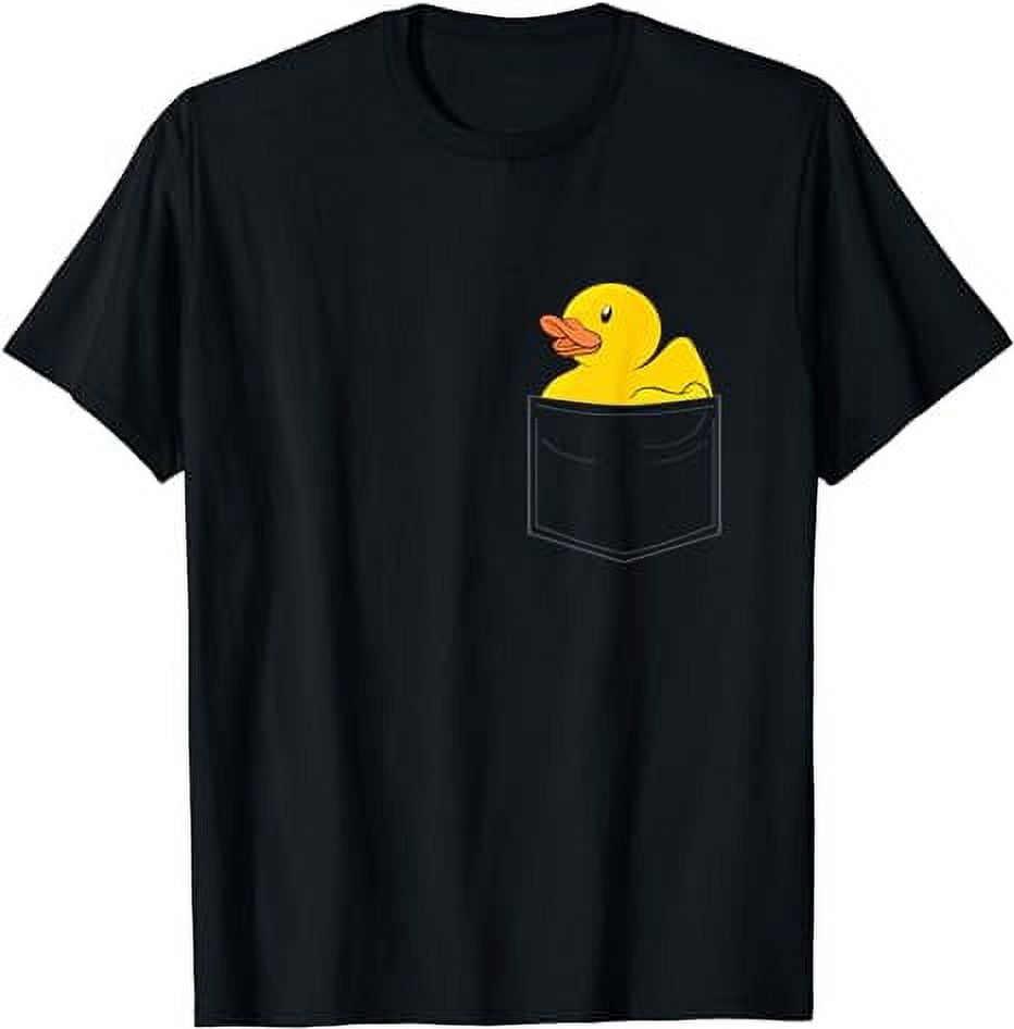 Rubber Duck in Pocket Rubber Duckie T-Shirt - Walmart.com
