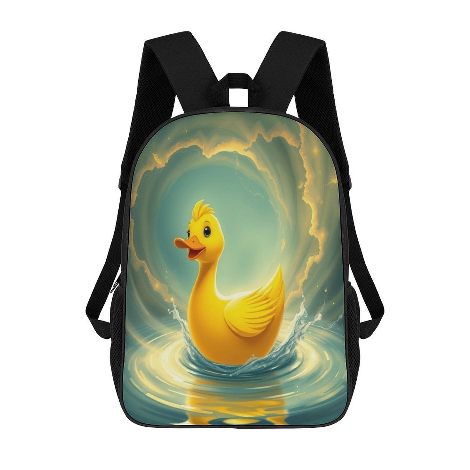 Rubber DuckZipper Backpack Book Bag Supplies 17 Inch Backpack Bag ...