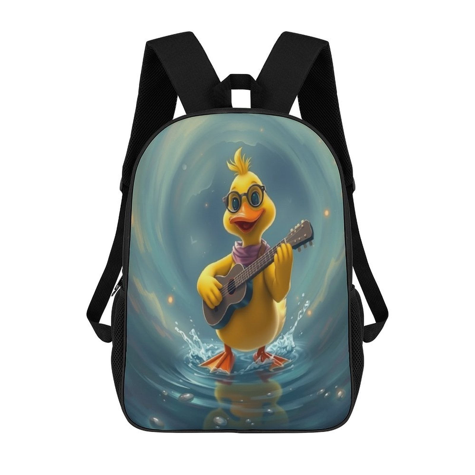 Rubber DuckZipper Backpack Book Bag Supplies 17 Inch Backpack Bag ...