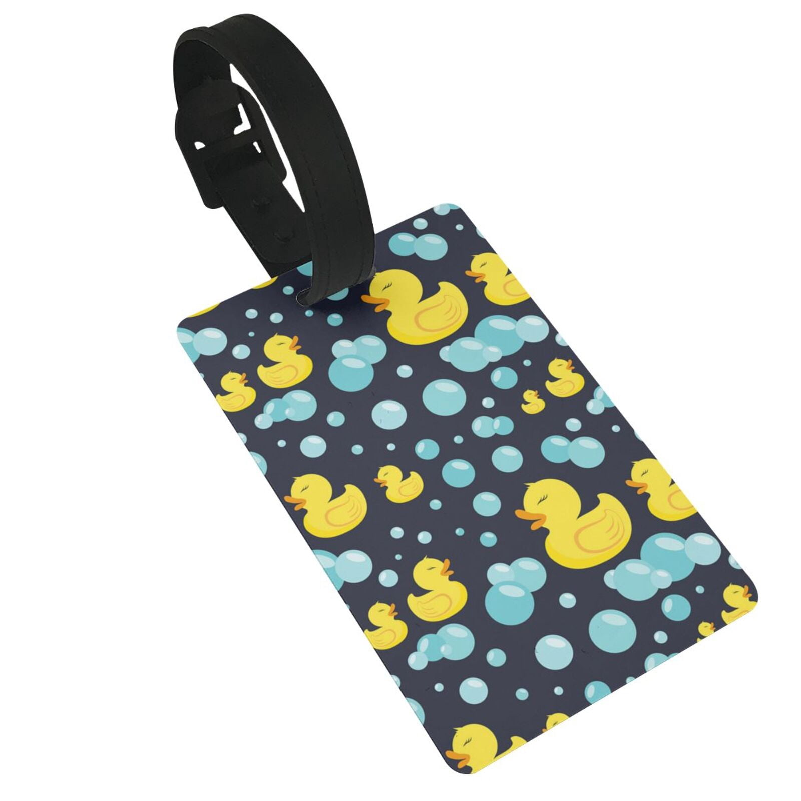 Rubber Ducks In Soap Bubbles Luggage Tags Suitcases ID Baggage ...