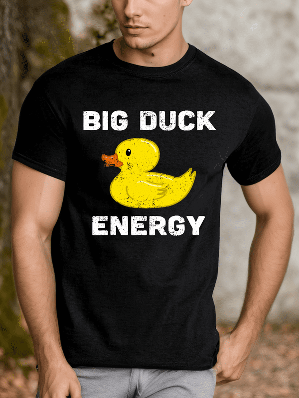 Rubber Ducky, Funny Meme, Big Duck Energy T-Shirt - Walmart.com