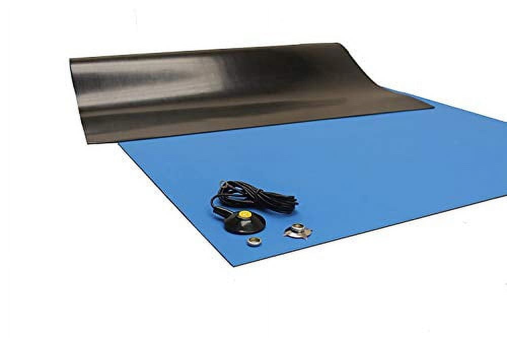Rubber ESD Anti-Static HIGH Temperature Soldering MAT-36" X 72" (3' x 6') - 0.08" Thick- with ...