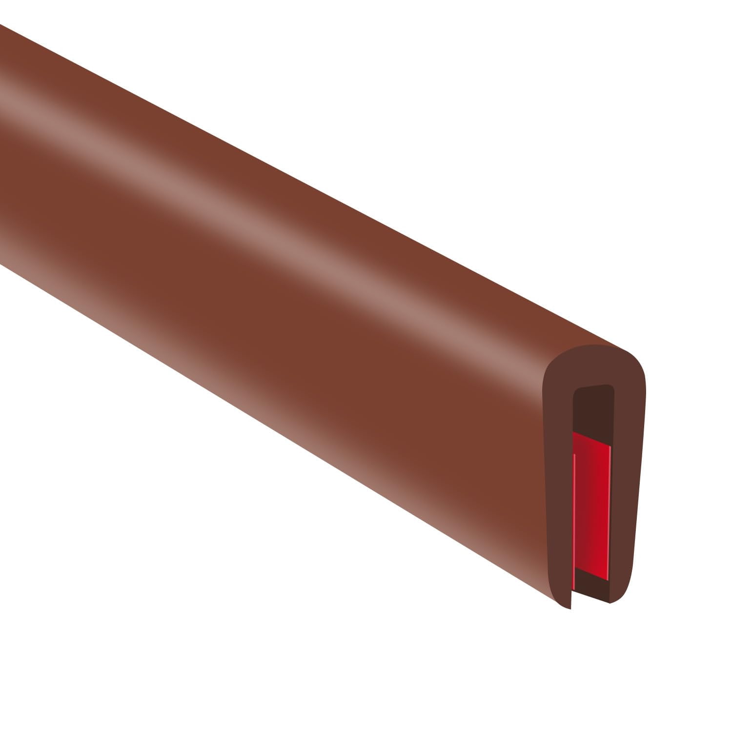 Rubber Edge Trim, Flexible Edge Trim for Sharp Edge, 1/16" U Channel ...