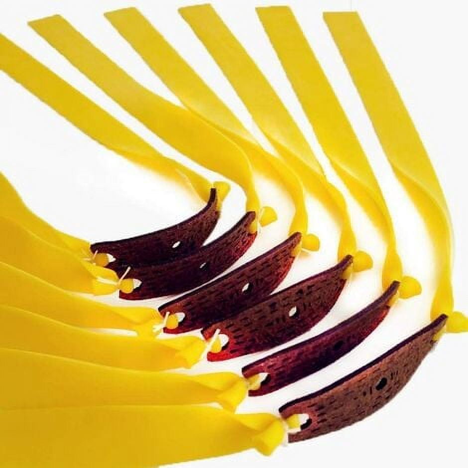 Rubber Elastic Bands for Slingshot Hunting Cords - 12 Pieces - Walmart ...