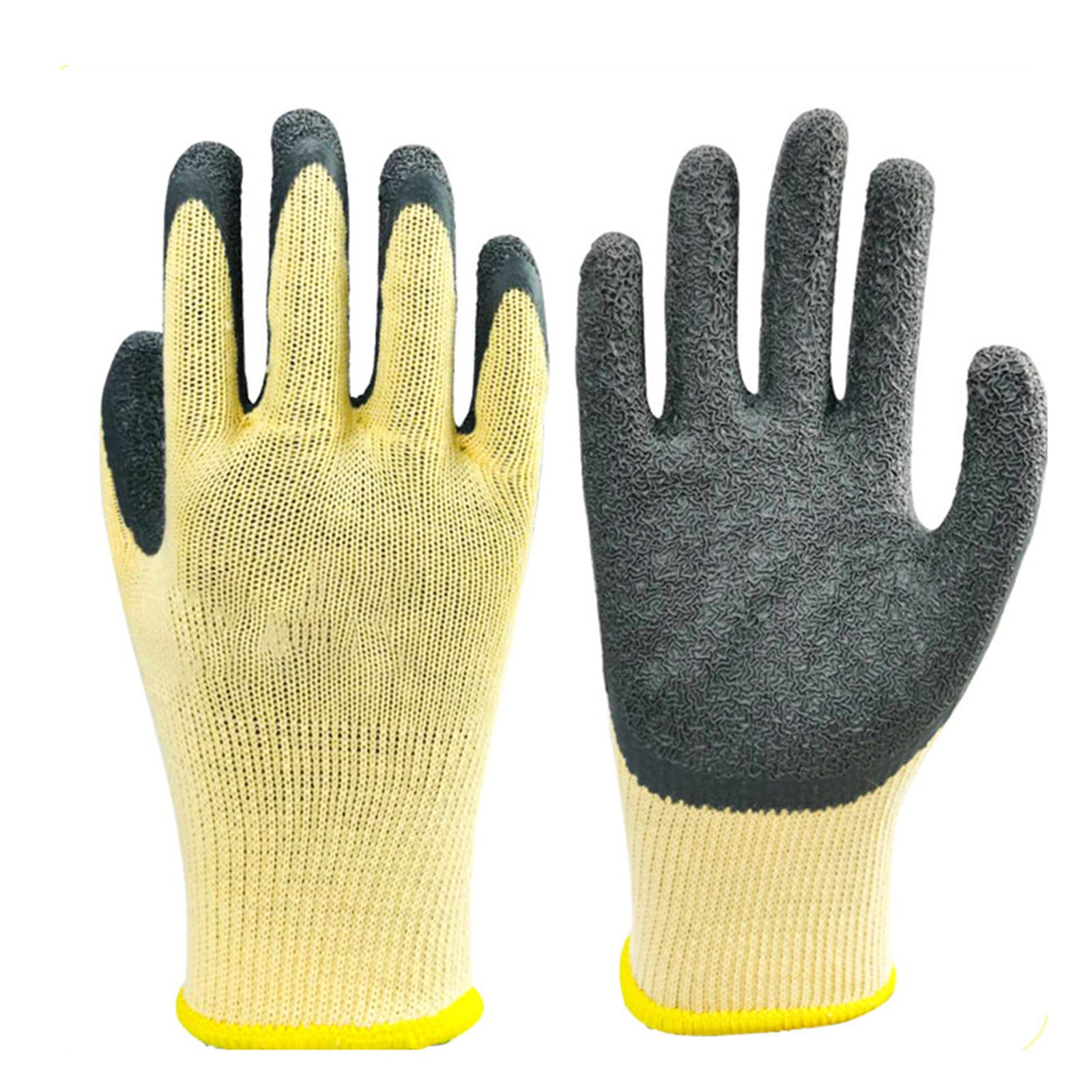 Rubber Electrical Gloves 400V Insulation Gloves Super Stretch Anti ...