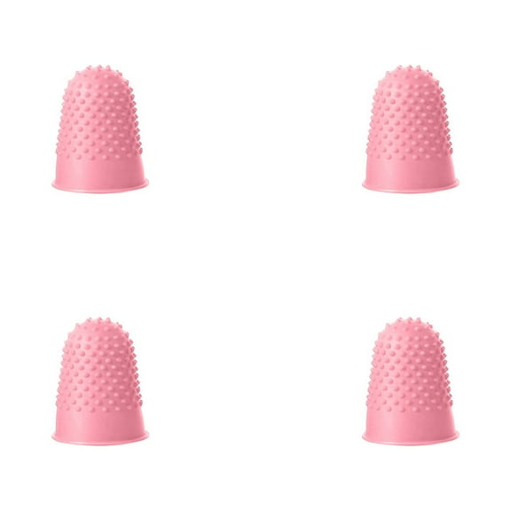 erfcxs Rubber Fingers Tip Pads Grips For Counting Collating Writing ...