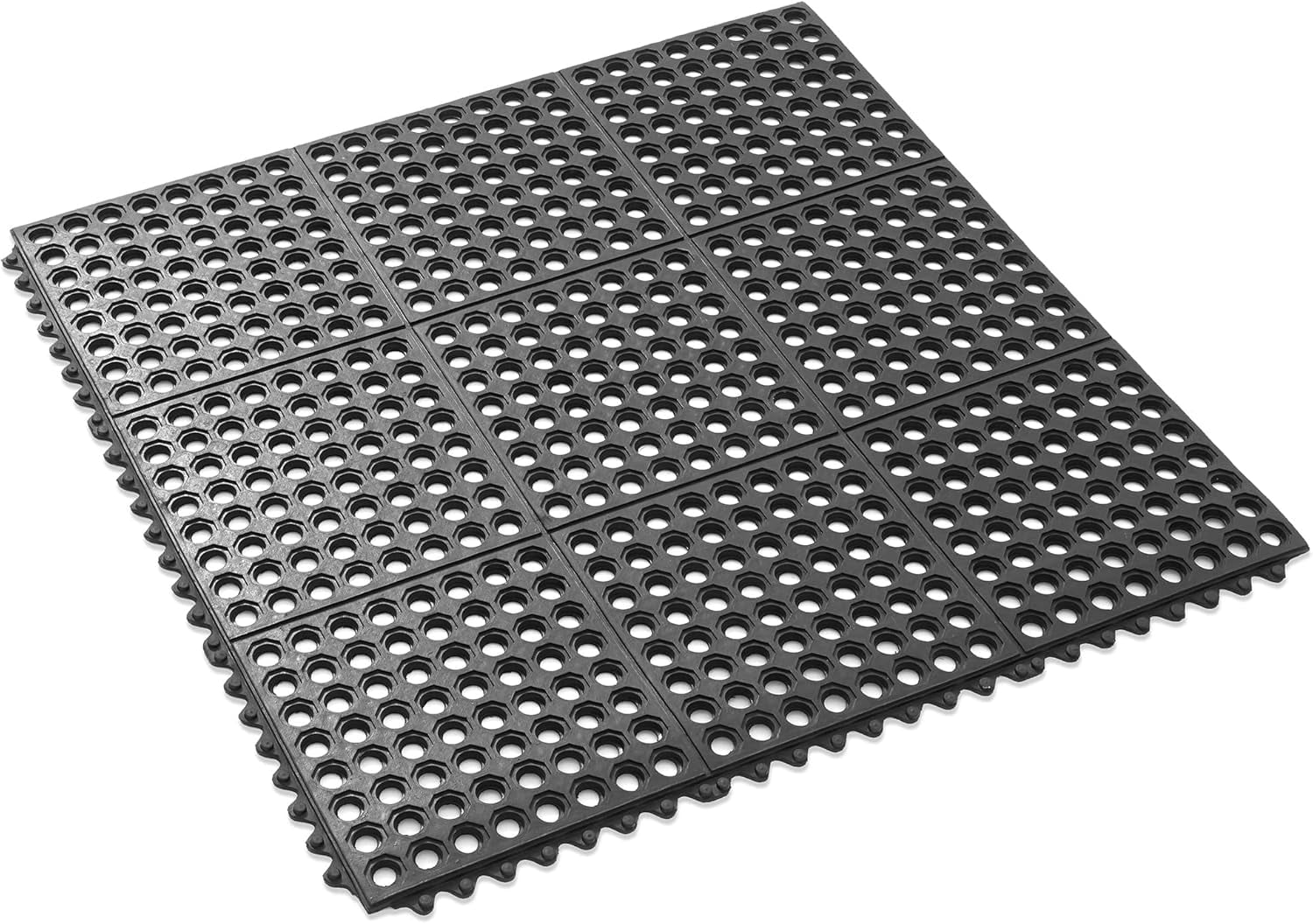 Rubber Floor Mat, Drainage Mat, Non-Slip and Grease Resistant for ...