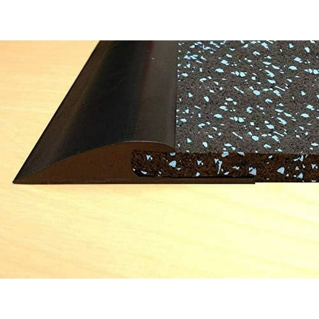 Rubber Flooring Beveled Edge Ramps (12 Linear Feet, Low Profile ...