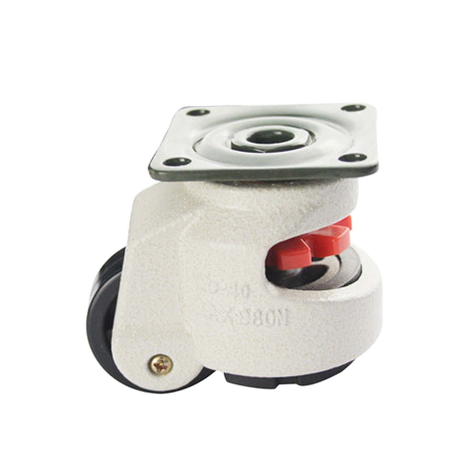 Rubber Foot Foot Level Adjustment Equipment Cart Caster 60Kg Load ...