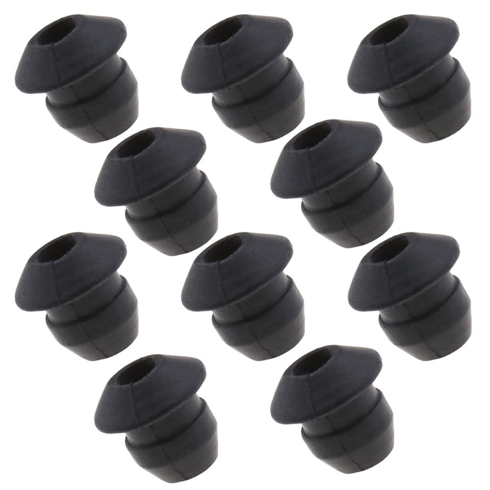 Rubber Fuel Tank Hose Grommets for Lawn Mowers 10pcs Designed to Seal ...