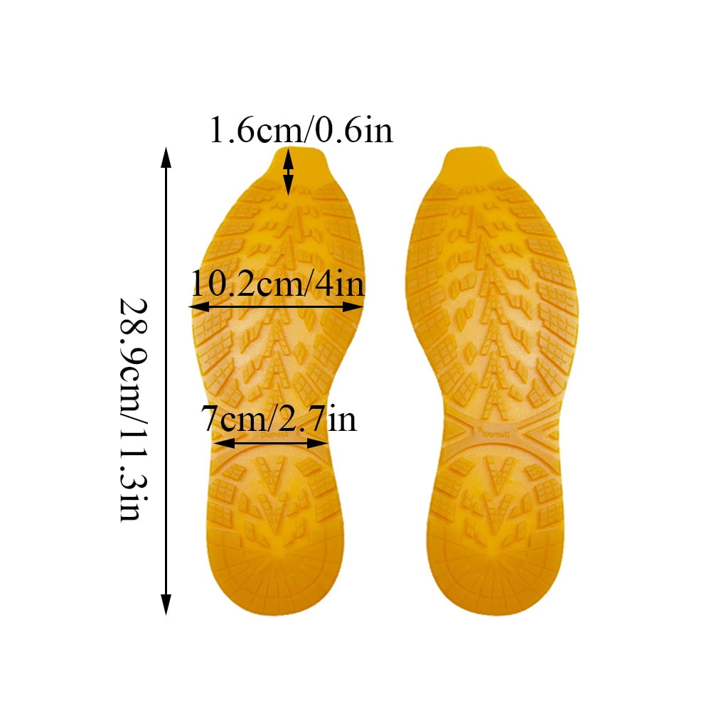 Rubber Full Soles For Making Shoes Replacement Outsole Anti-Slip Shoe ...