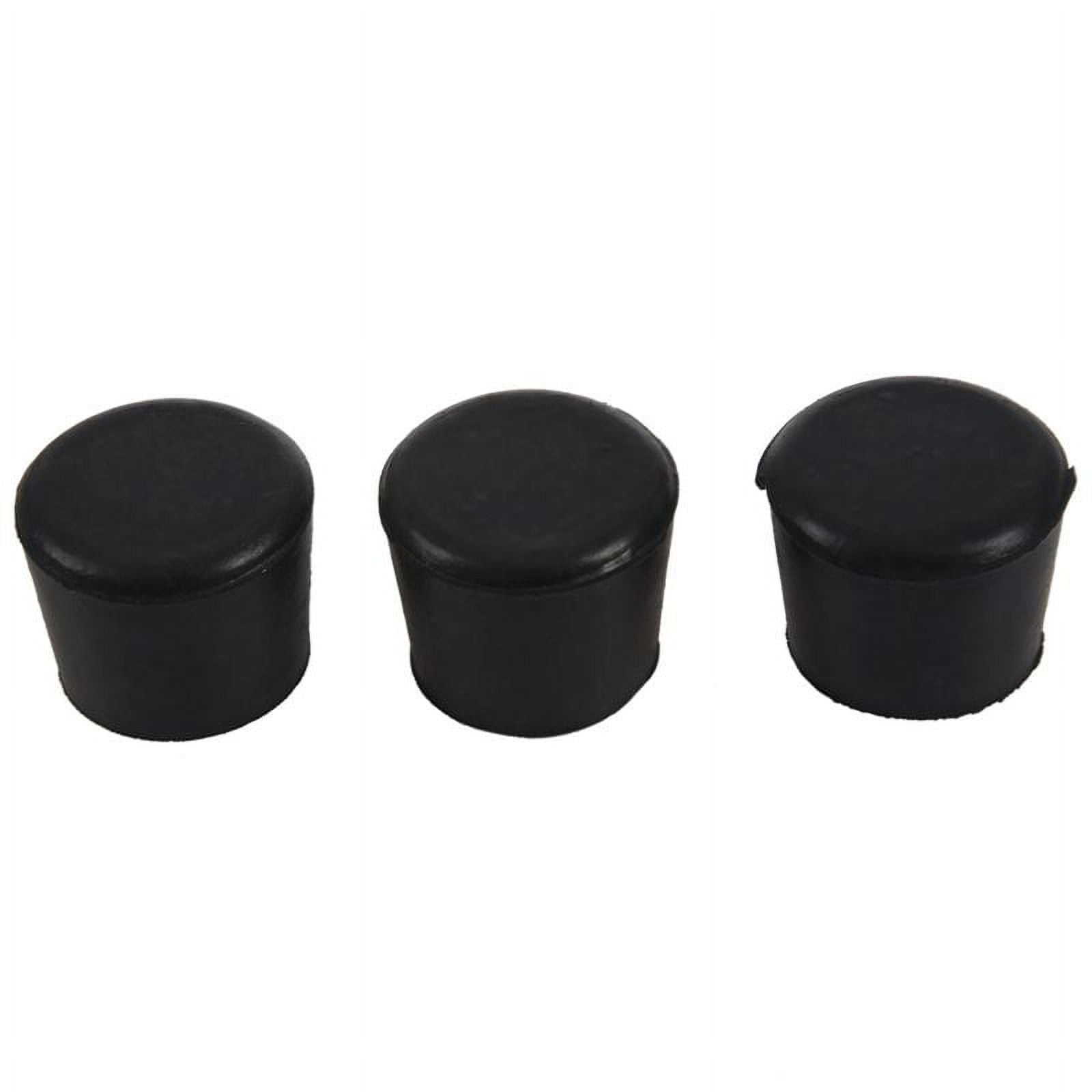 Rubber Furniture Crutch Feet Stool Chair Leg Tip Pad 12Pcs Black ...