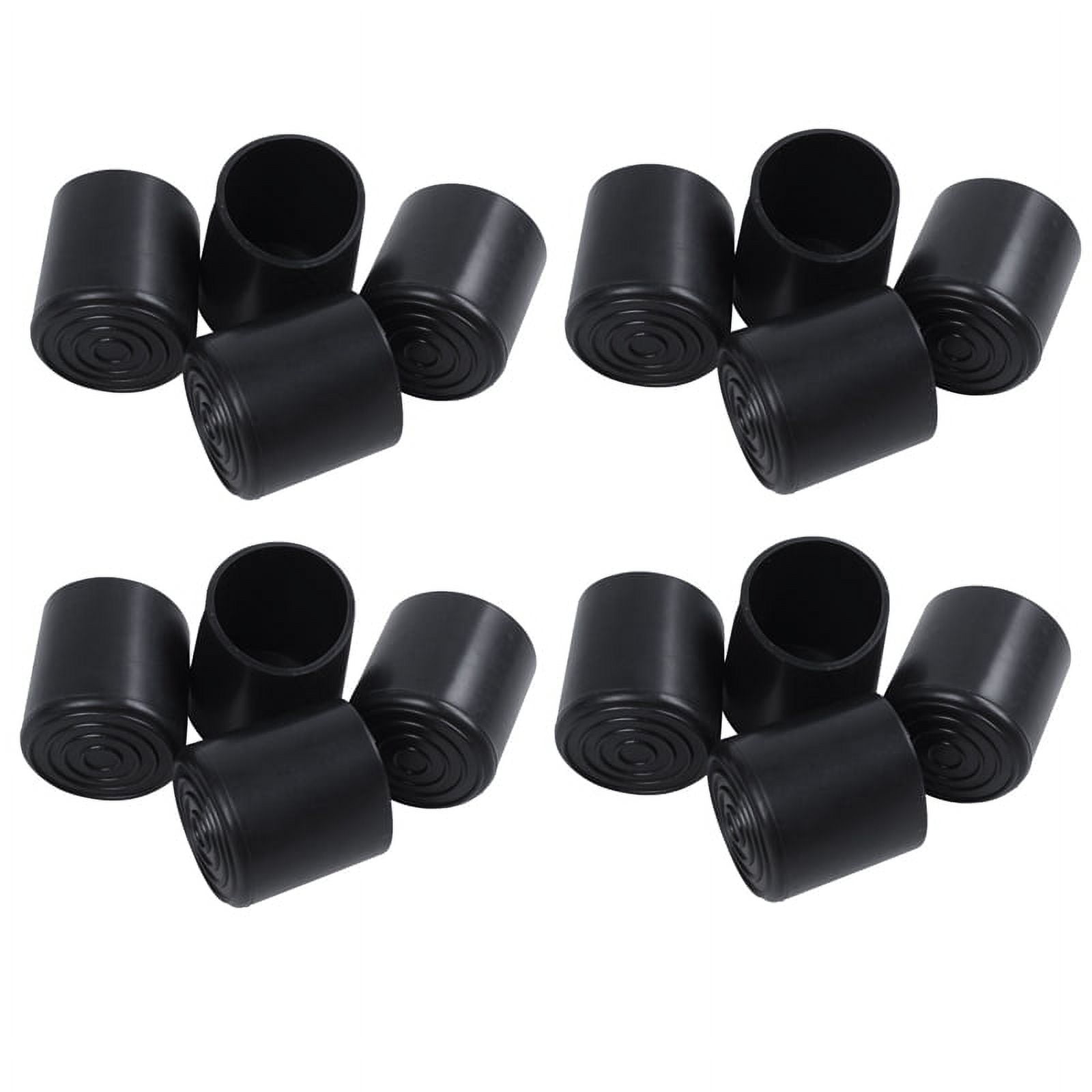 Rubber Furniture Crutch Feet Stool Chair Leg Tip Pad 16Pcs Black ...