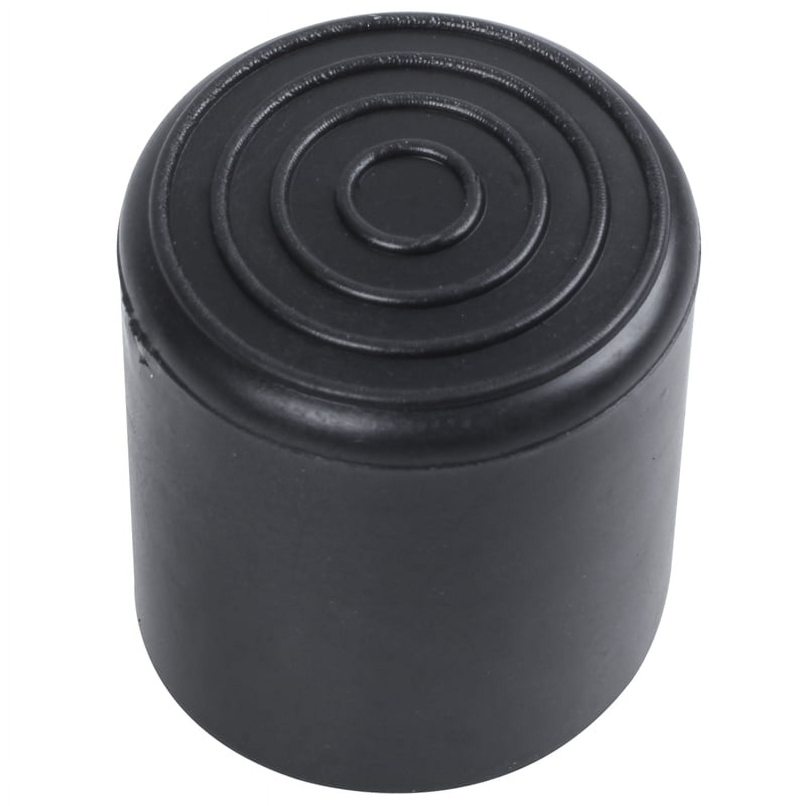 Rubber Furniture Crutch Feet Stool Chair Leg Tip Pad 4Pcs Black ...