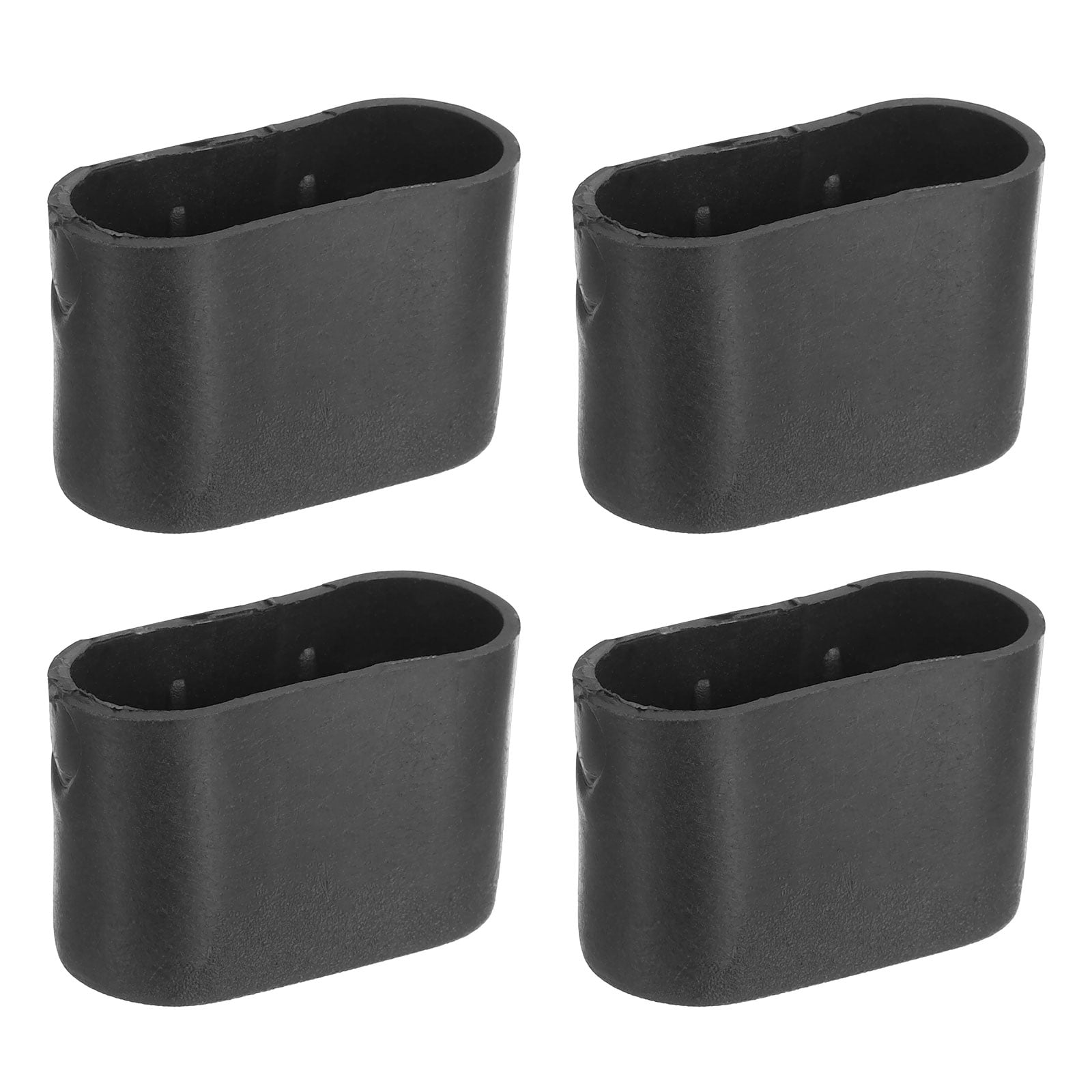 Plastic Furniture Leg Caps, 4Pack 34x16mm Oval Chair Leg Tips Caps ...