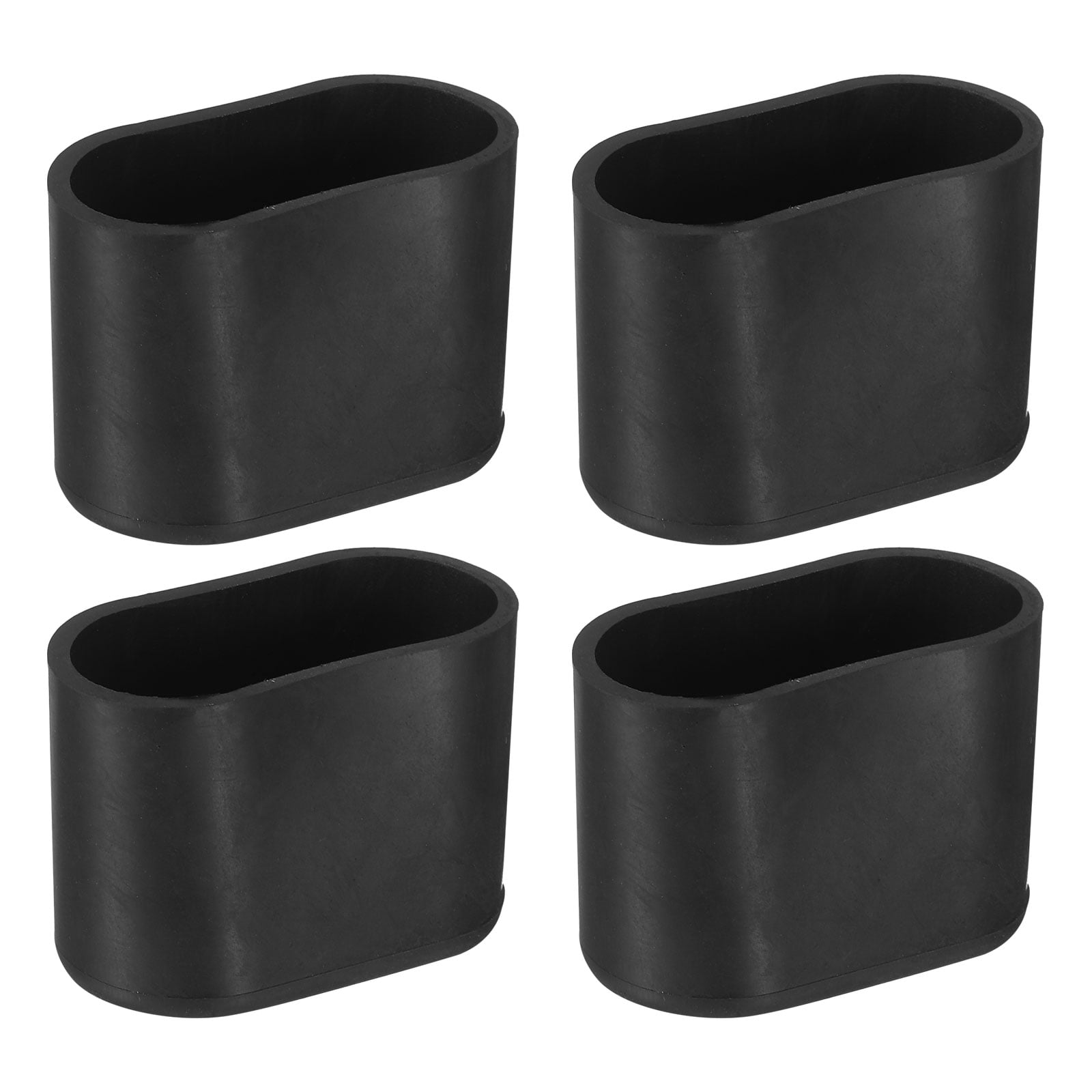 Plastic Furniture Leg Caps, 4Pack 42x23mm Oval Chair Leg Tips Caps ...