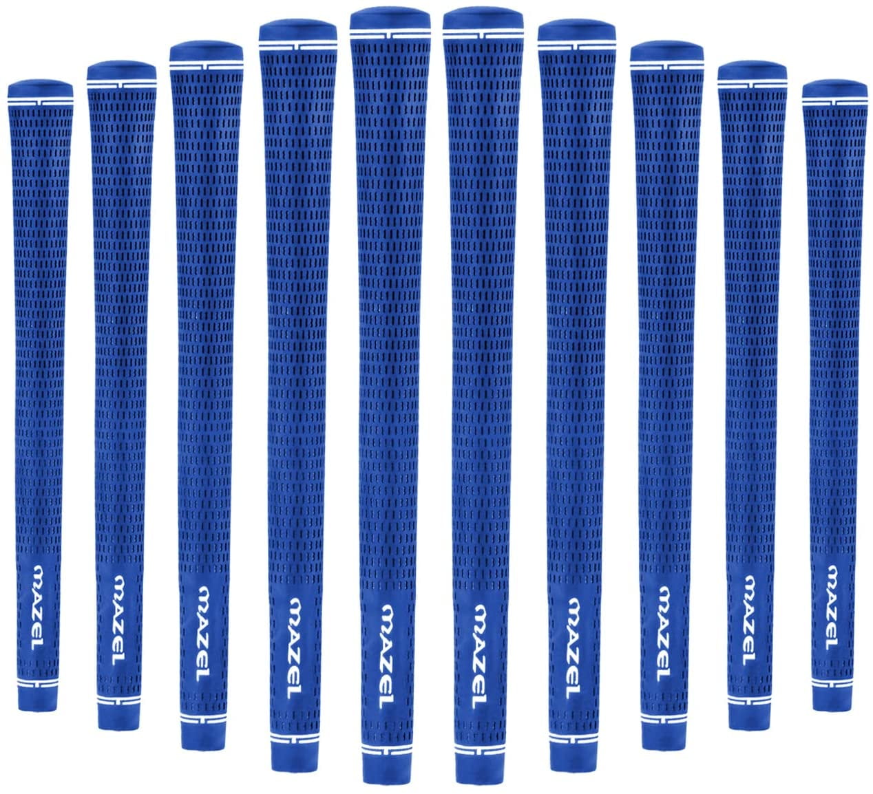 Rubber Golf Grips Set of 10 - Midsize/ Standard Non-Slip Performance ...