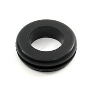 Pkg of 24 - Black SBR Rubber Push-in Grommet - Inner Diameter 5/16 ...