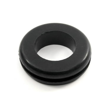 Pkg of 24 - Black SBR Rubber Push-in Grommet - Inner Diameter 5/16 ...