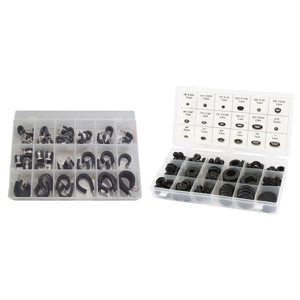 Rubber Grommet, Plug and Insolated Line Clamp Kit - Walmart.com