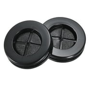 Pkg of 24 - Black SBR Rubber Push-in Grommet - Inner Diameter 5/16 ...