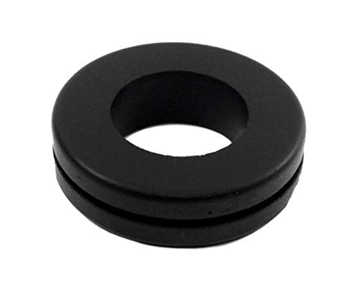 Rubber Grommets 7/8" Inner Diameter - Fits 1 1/4" Panel Hole (6 ...