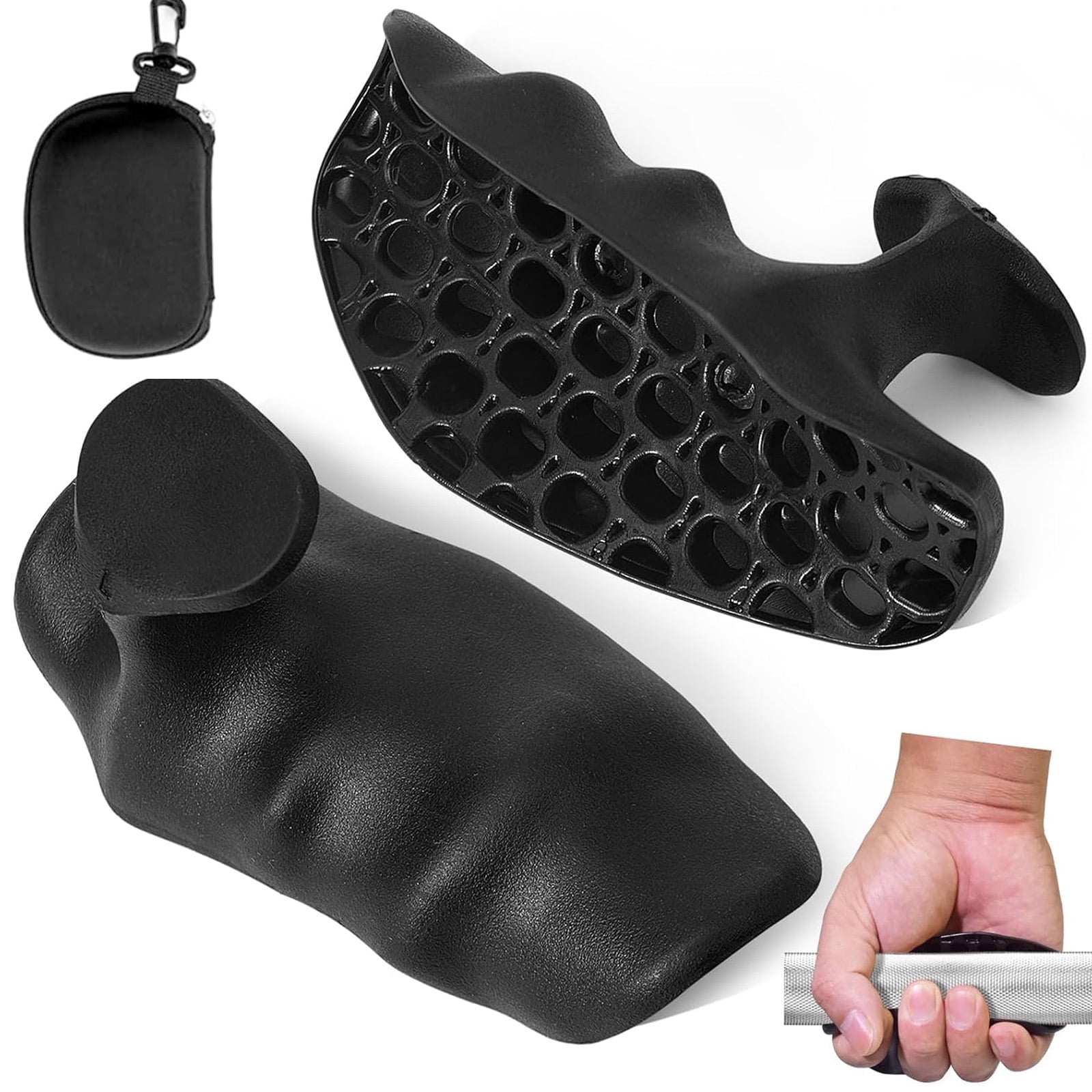 SXlianshun Fingerless Gym Grips Padded Beginner Gymnastic Hand Grip ...