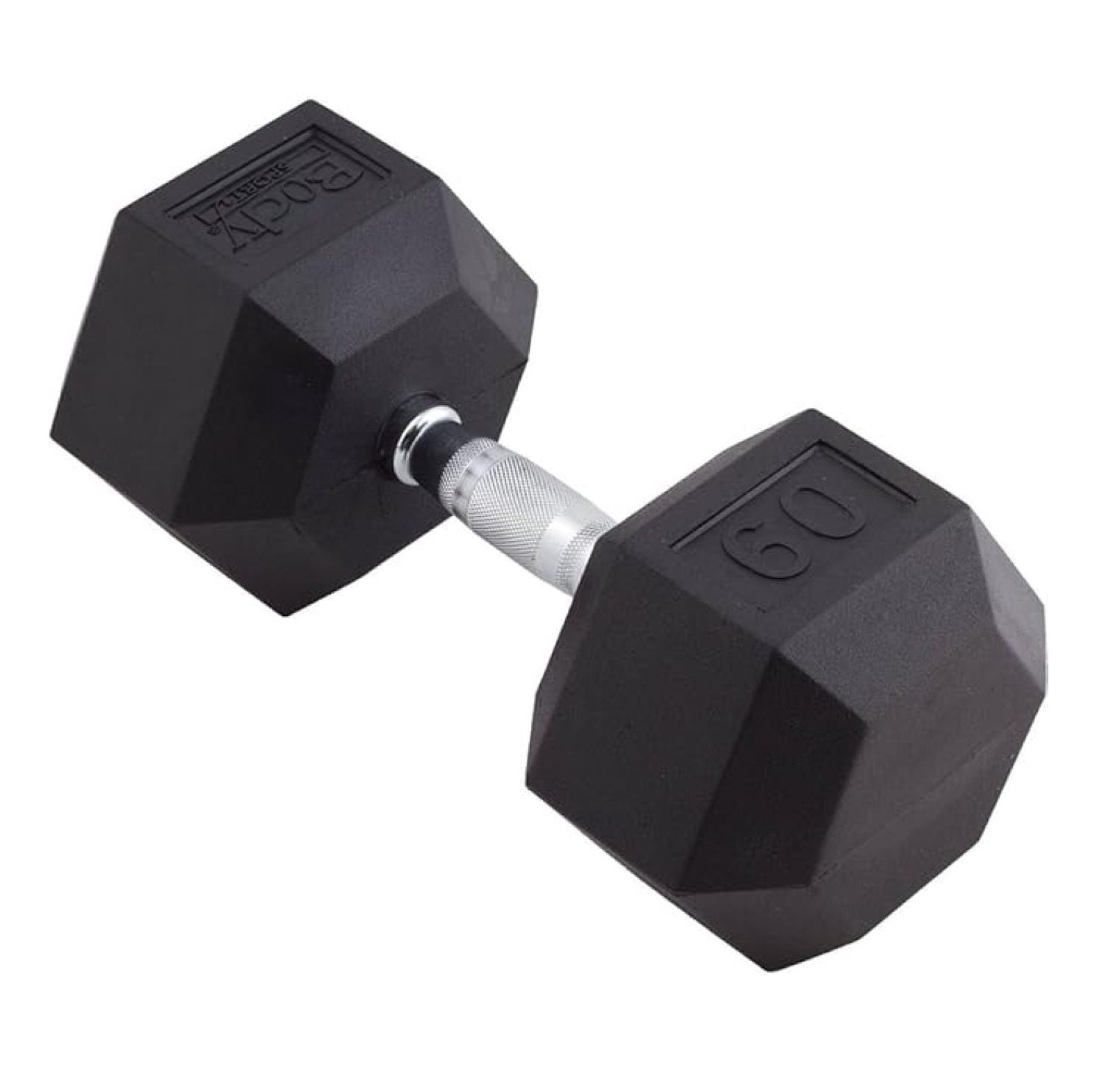 Rubber Hex Dumbbell - Single Hand Weight for Strength Training - Home ...