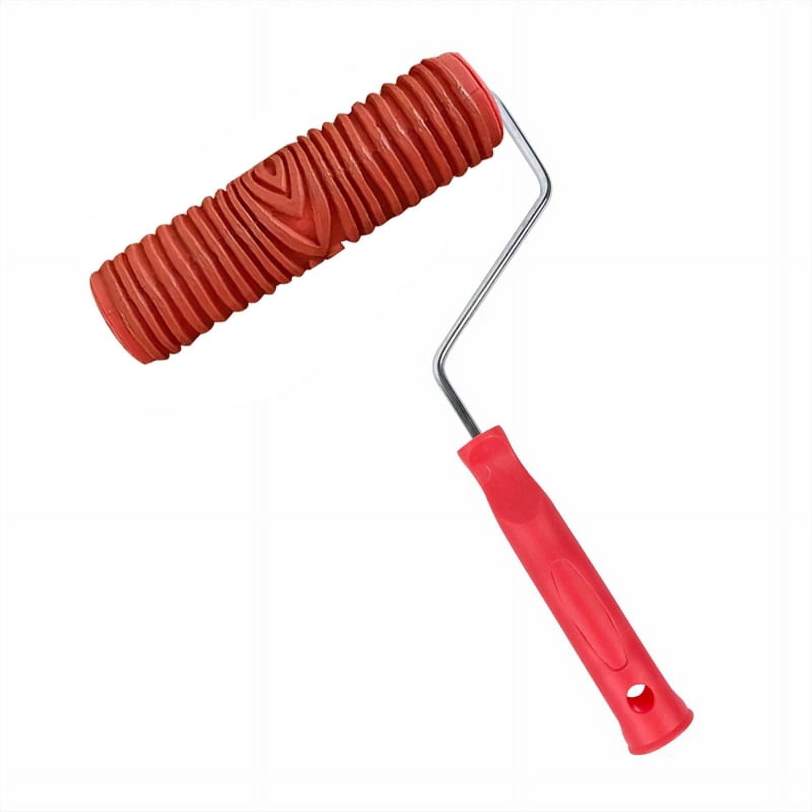 Rubber Imitation Wood Grain Pattern Paint Roller DIY Paint Texture ...