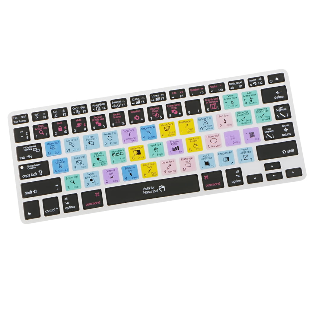 Rubber Keyboard Film Keypad Protector Cover for Air/Pro 13/15/17''#1 as ...