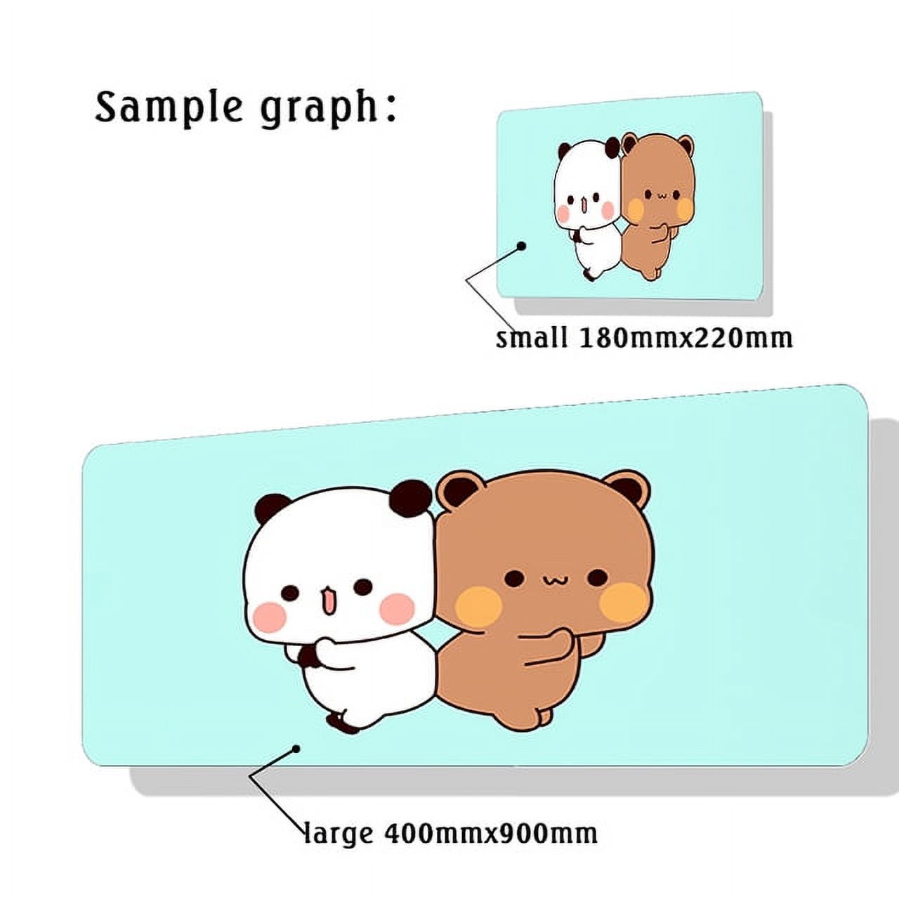 Rubber Keyboard Mat Cute Mouse Pads BuBu DuDu Mousepad Gamer Cabinet ...