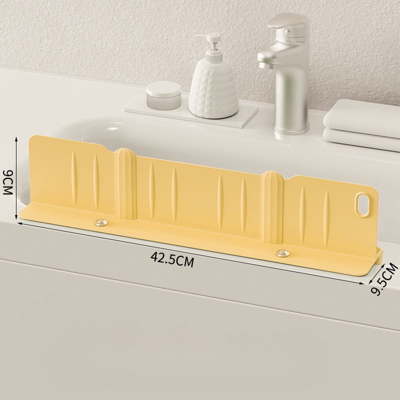 Rubber Kitchen Sink Splash Guard Kitchen Countertop Reusable Heightenin ...
