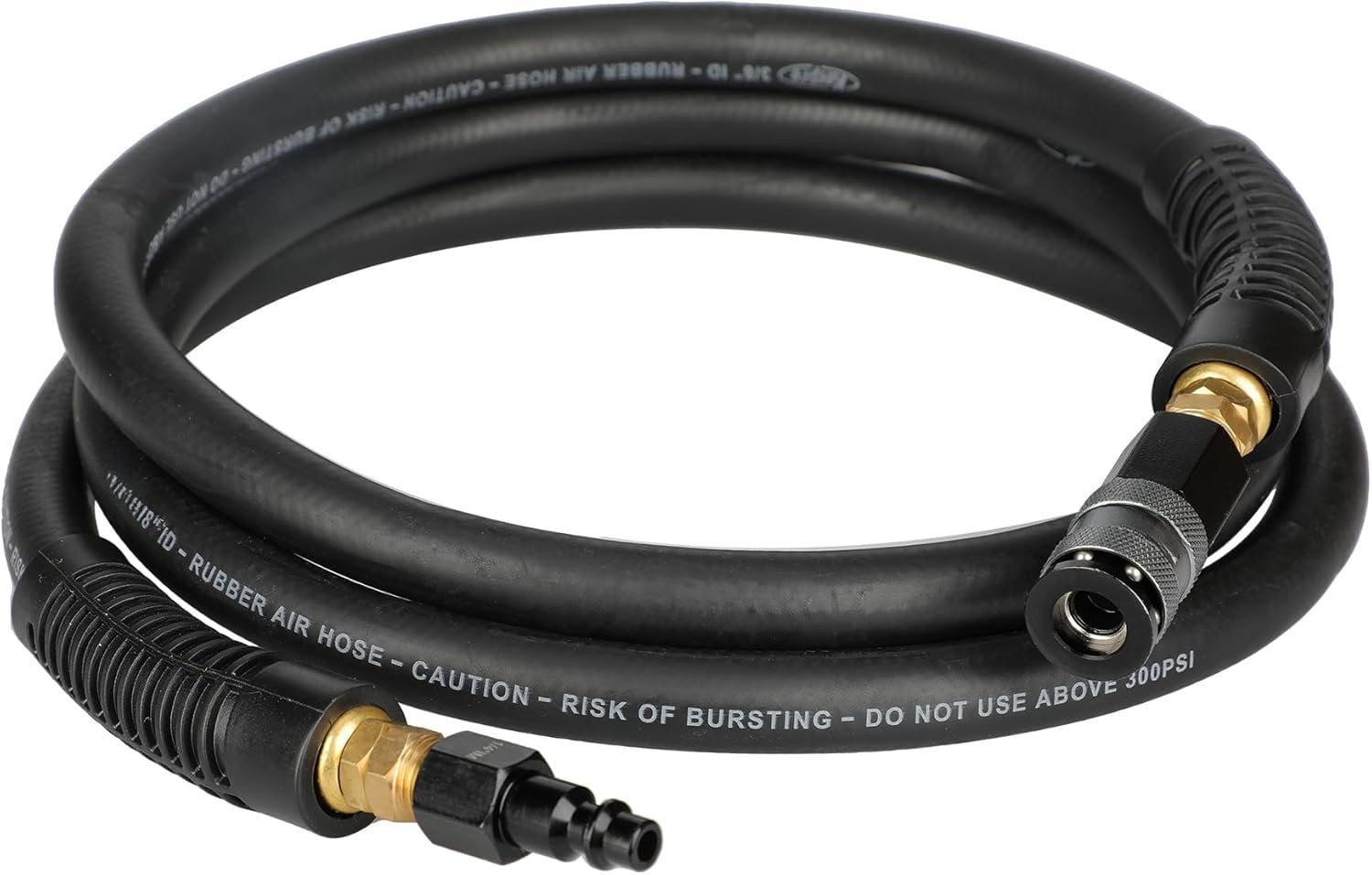 Rubber Lead in Air Hose, Durable Air Compressor Hose 3/8 Inch ID By 6 ...