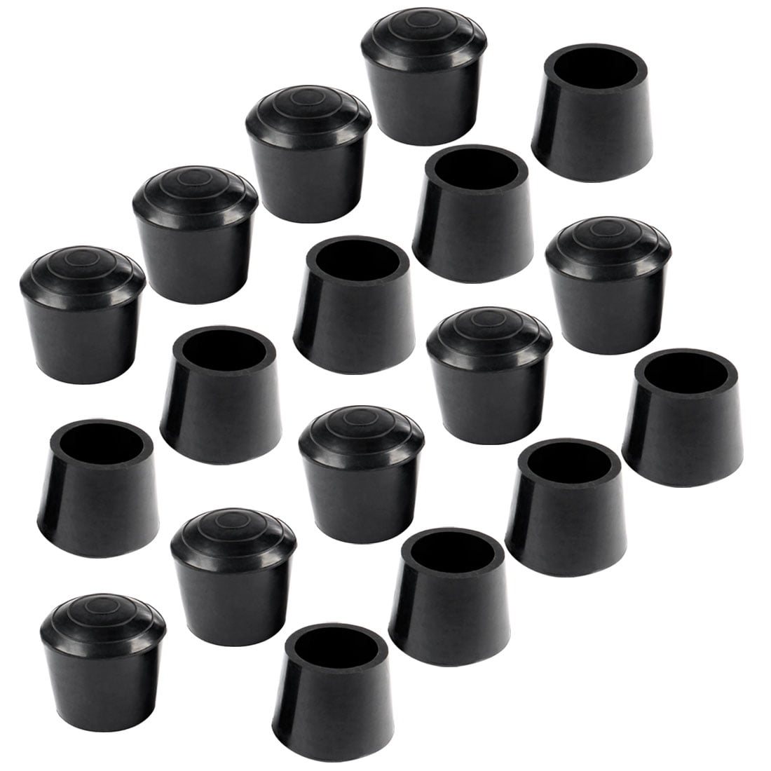Rubber Leg Cap End Tip Furniture Feet Protector 30mm 1 1/8" Inner Dia ...