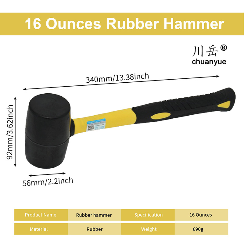 Rubber Mallet Floor Tile Hammer Flexible Surface Protective Object ...