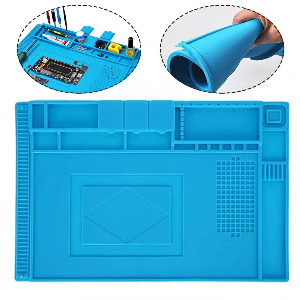 Rubber Mat Table Pad Small Parts Placing Watch Repair Pad Work Platform ...