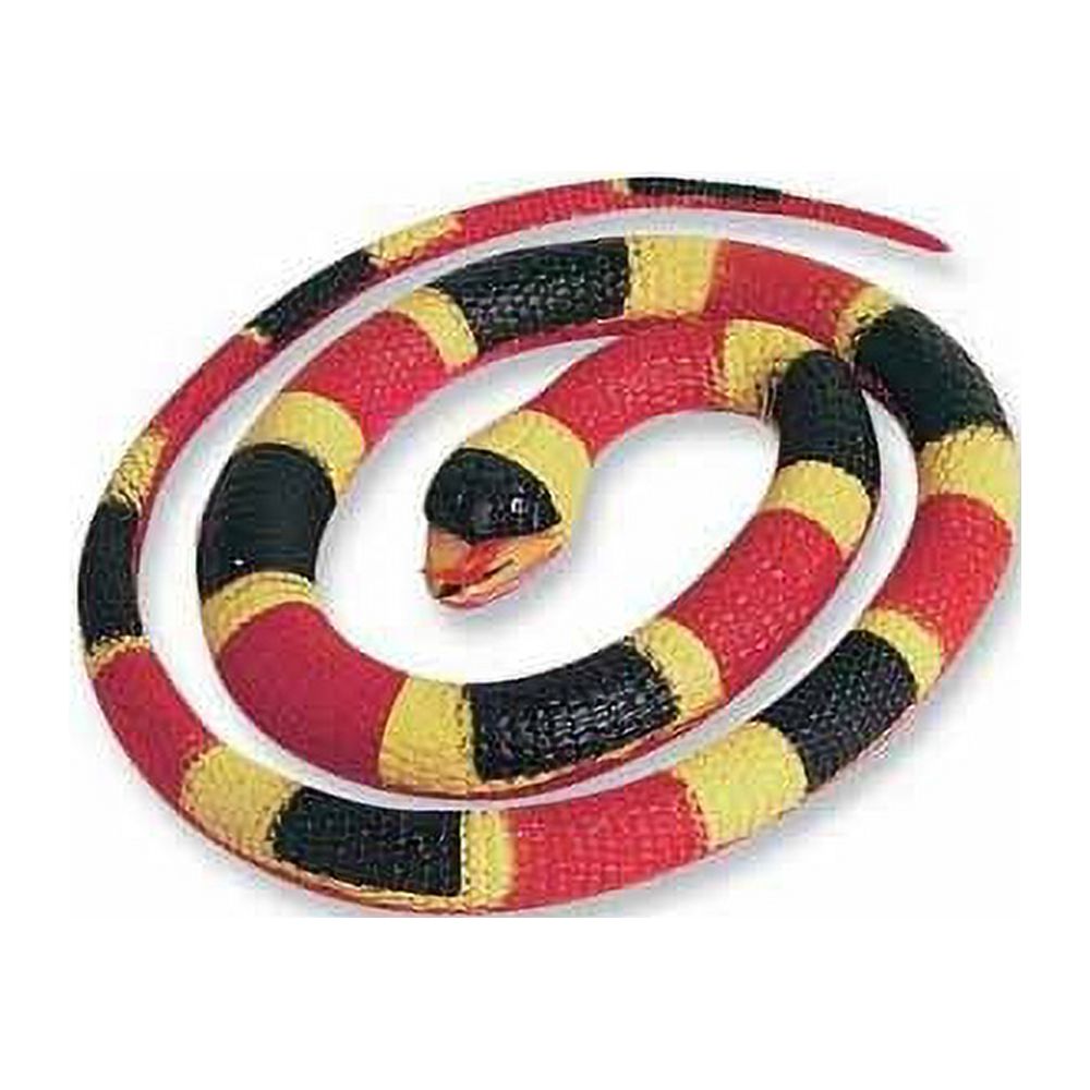 Rubber Medium Coral Snake by Wild Republic - 918699 - Walmart.com