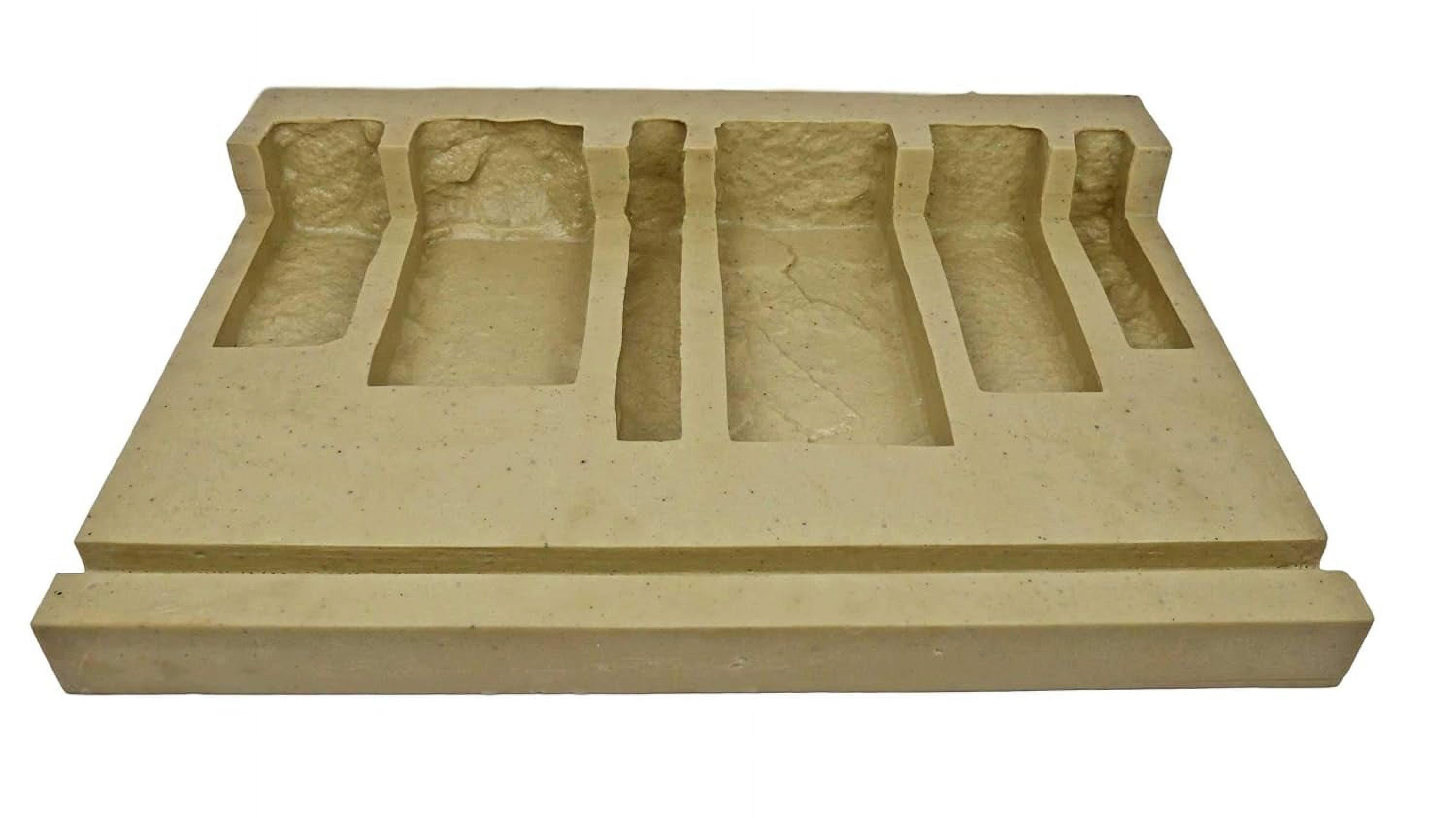 Rubber Molds for Concrete, EZ Stack 1-Step Corner Mold, Version 2 ...