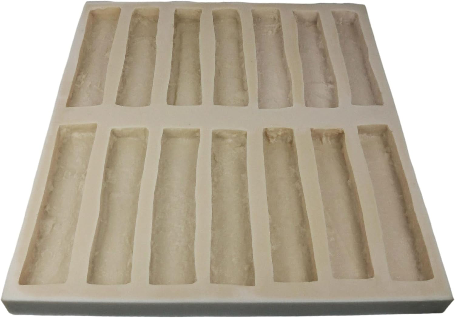 Rubber Molds for Concrete, Rustic Brick Flat Mold - Walmart.com