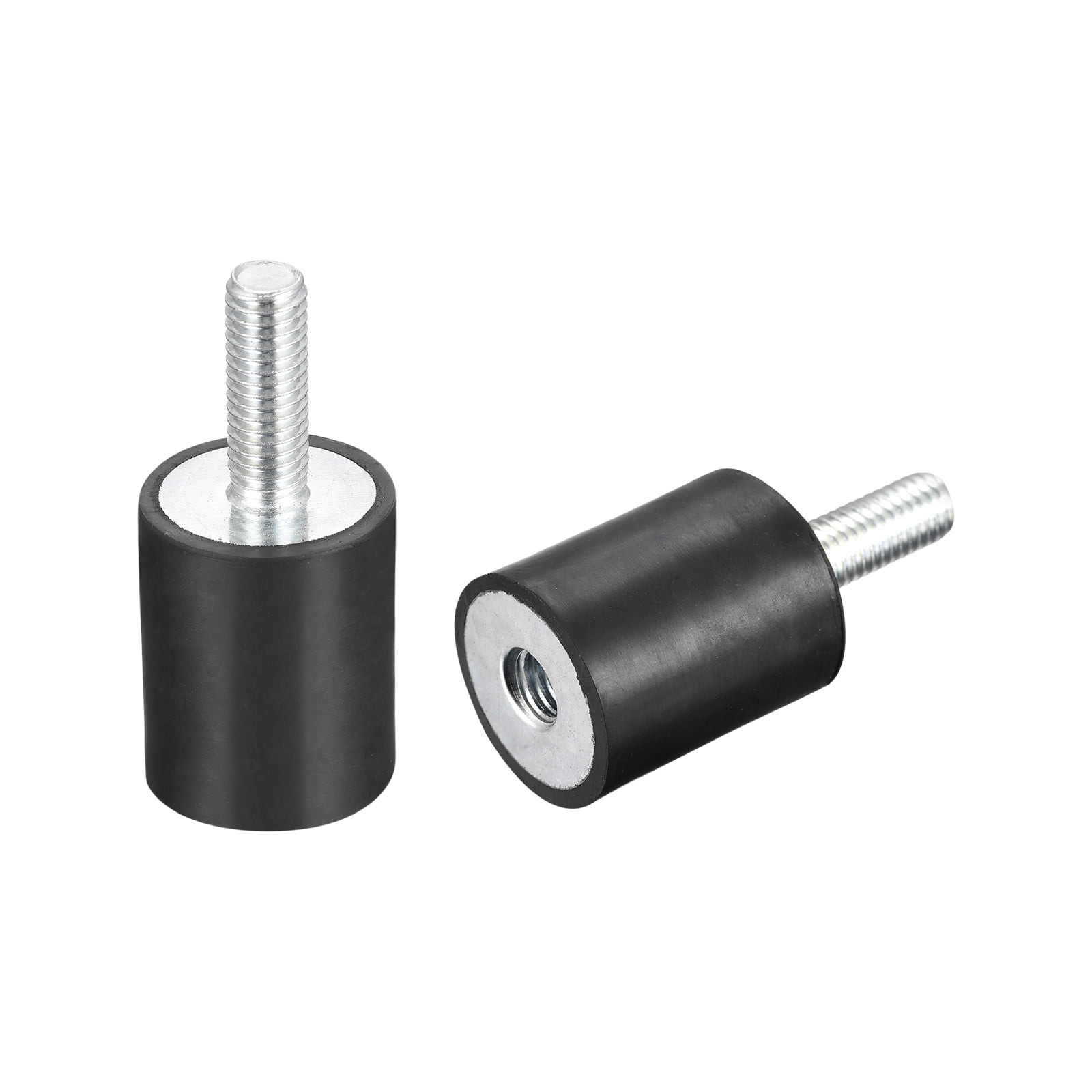 Rubber Mount 2 Pack M8 Male/Female Vibration Isolator Shock Absorber D25mmxH30mm - Walmart.com