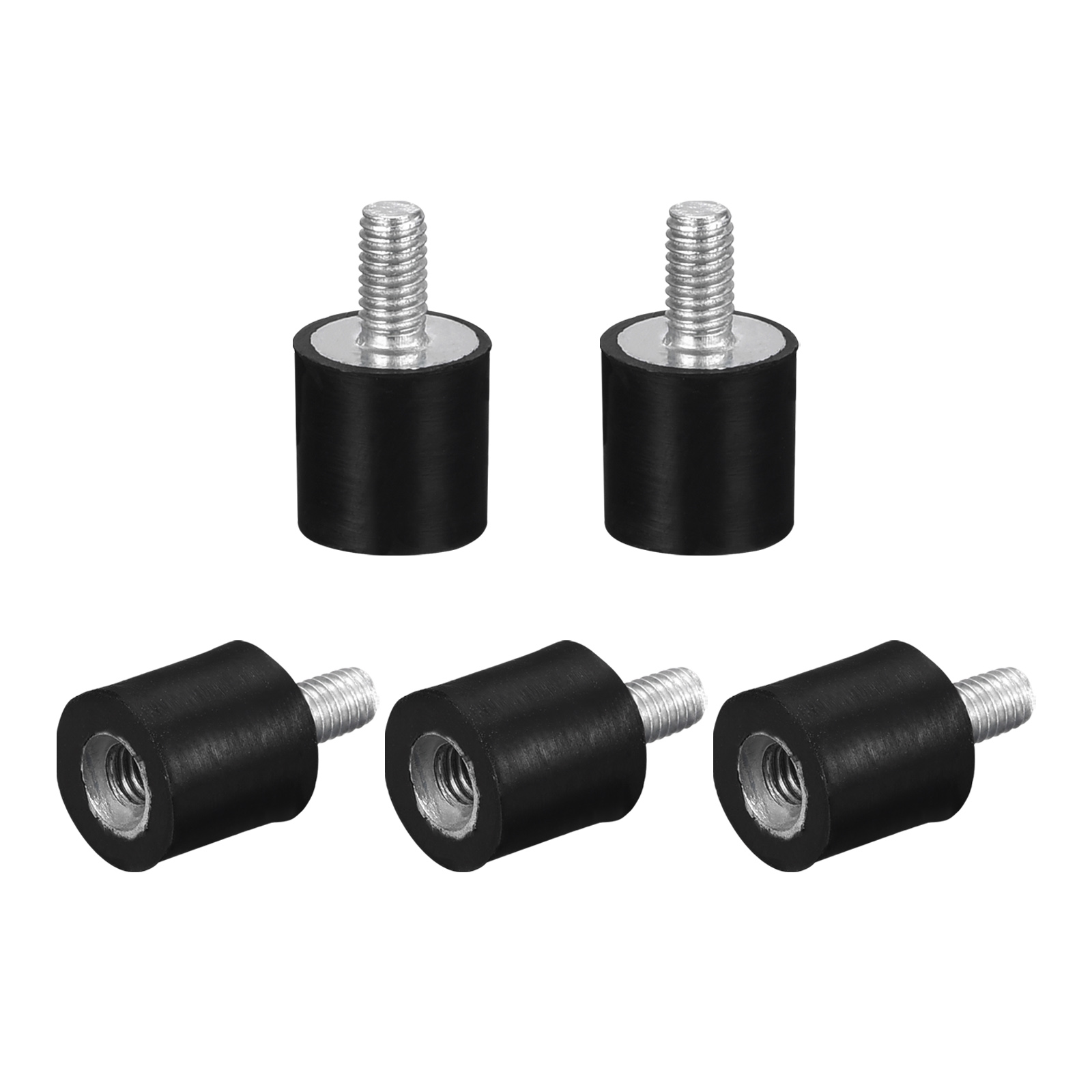 Rubber Mount 5 Pack M3 Male/Female Vibration Isolator Shock Absorber ...