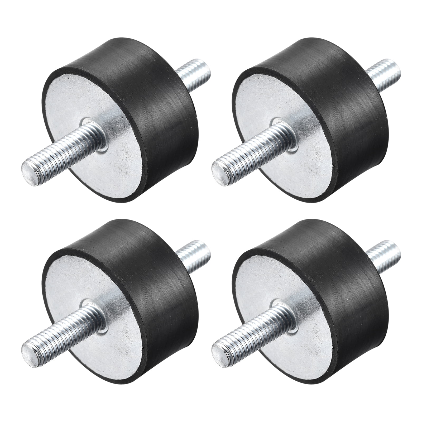 Rubber Mounts 4 Pack M8x23mm Male Vibration Isolator Shock Absorber ...