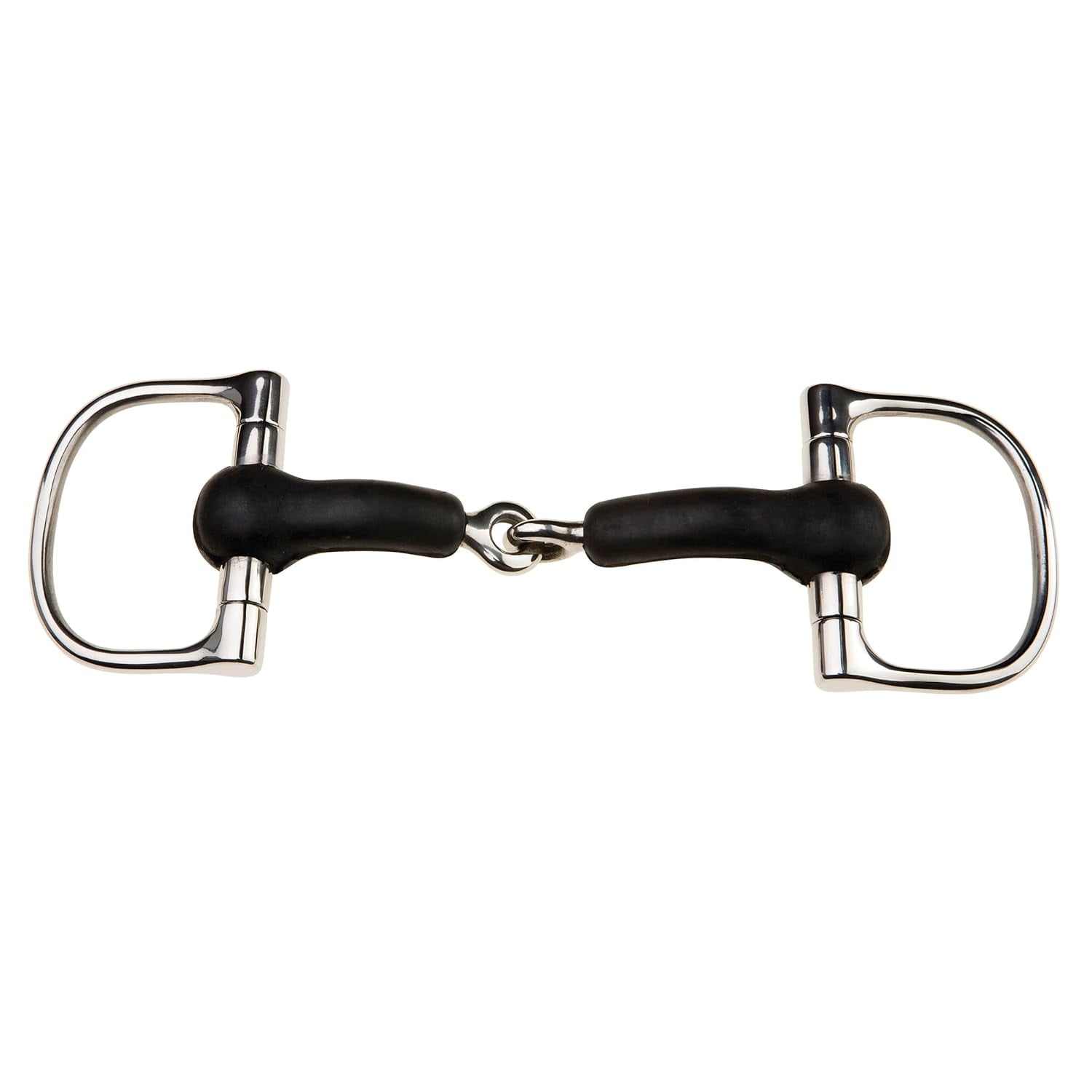 Rubber Mouth Jointed Dee Ring Snaffle Bit, 5" - Walmart.com