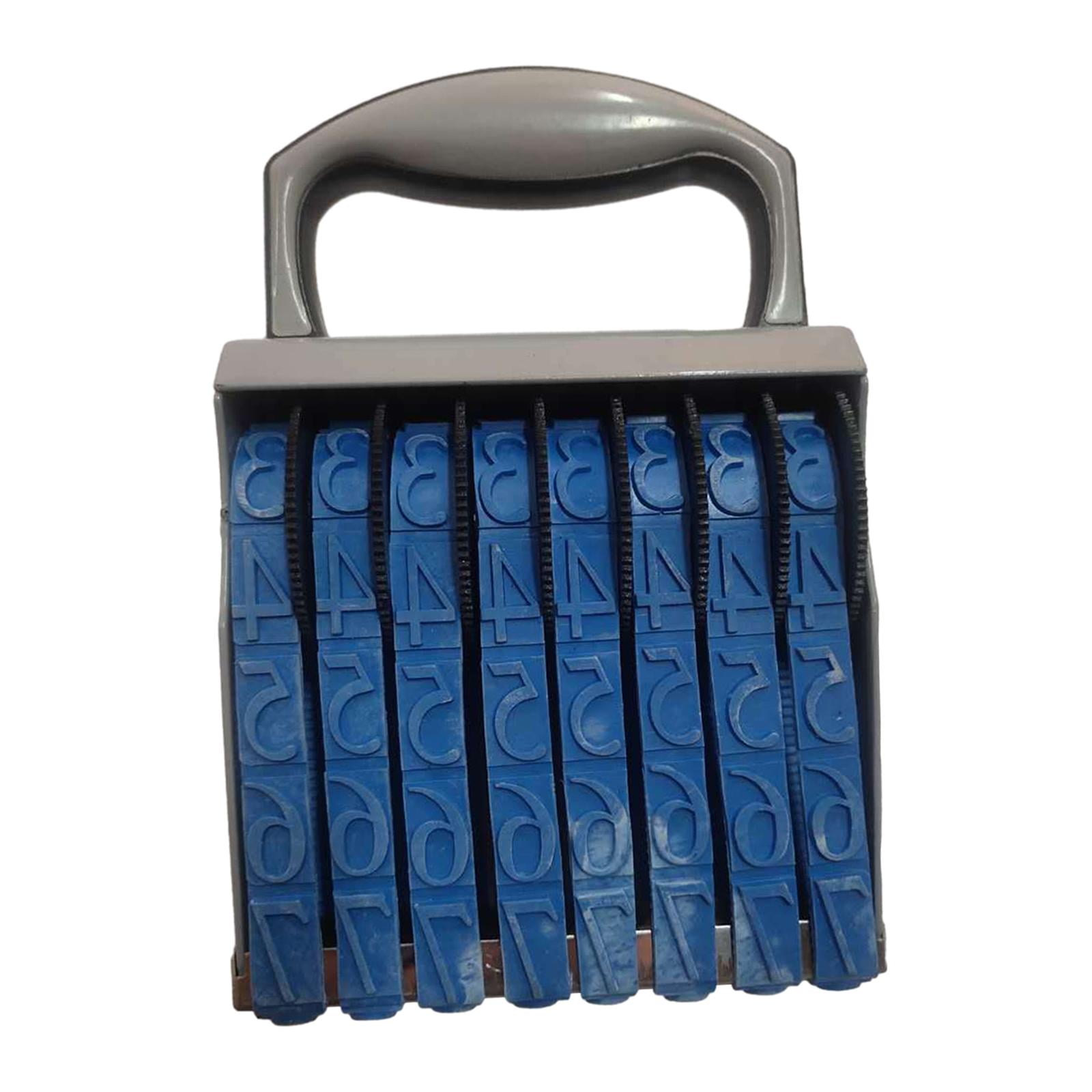 Rubber Number Stamp Numbering Stamp 8 digits Numbering Machine Accs ...